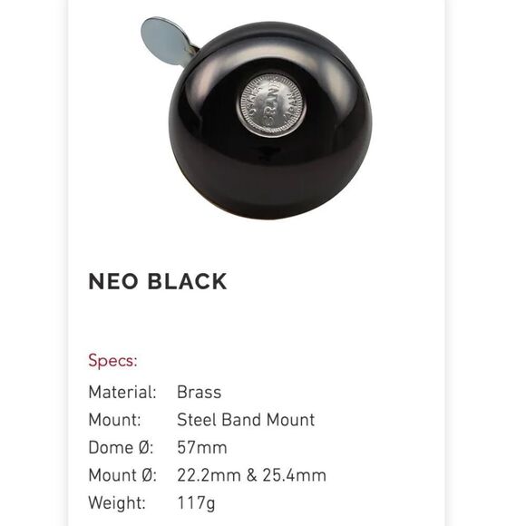 Crane | Other | New Crane Bellco Riten Rotarybicycle Bell Brass Neo ...